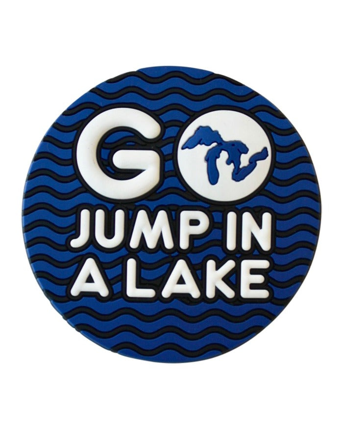 The Great Lakes State Go Jump In a Lake Magnet – Ink Detroit