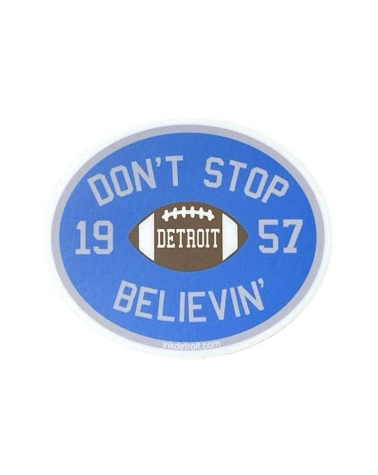 Ink Detroit - Don't Stop Believin' 1957 Vinyl Sticker